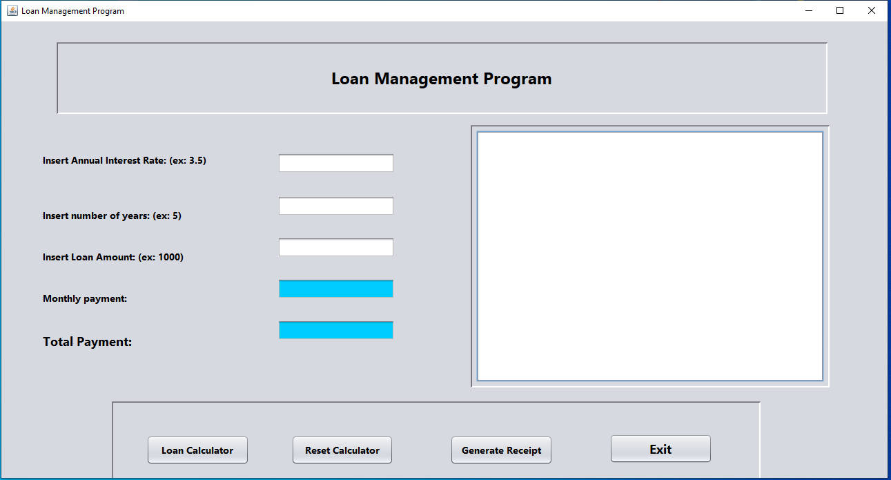 GitHub - StarGaterPeriklis/LoanManagementProgram: It's just a simple ...
