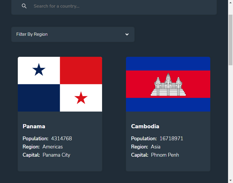 Github Nelsonleonerest Countries Api With Theme Switcher Discover The World With Our Country