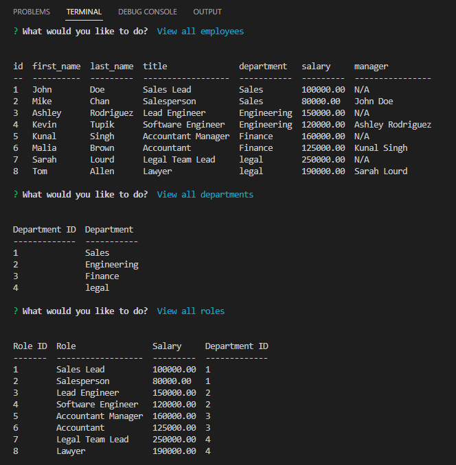 GitHub - vegascruz/MSU-EmployeeTracker