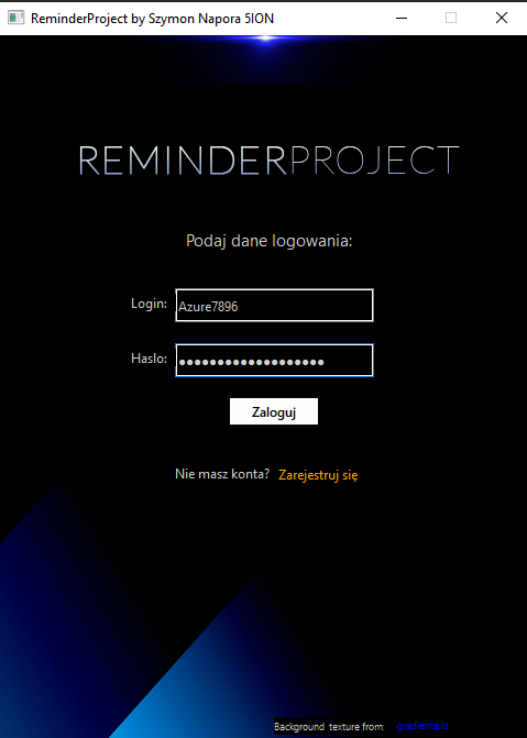 GitHub - Azure7896/ReminderProject