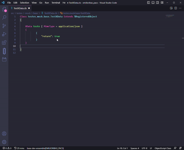 XData Block error when compiled · Issue #1128 · intersystems-community/vscode-objectscript · GitHub