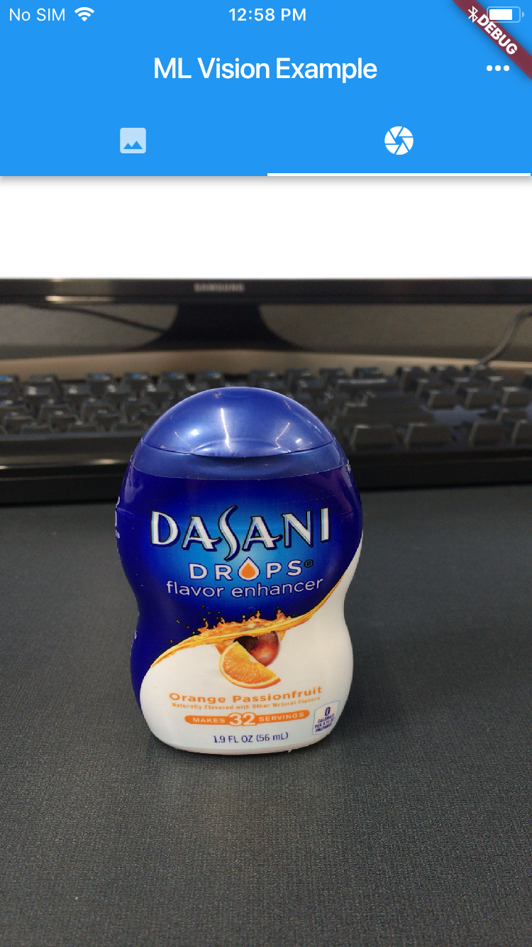 Using a live camera view with ML Kit plugin · Issue #19274 · flutter/flutter · GitHub