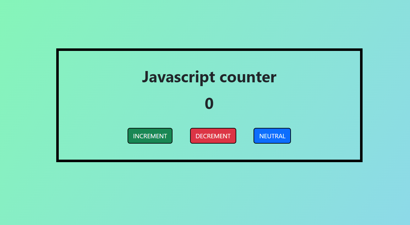 GitHub - RitikaBansal20/Javascript-Counter