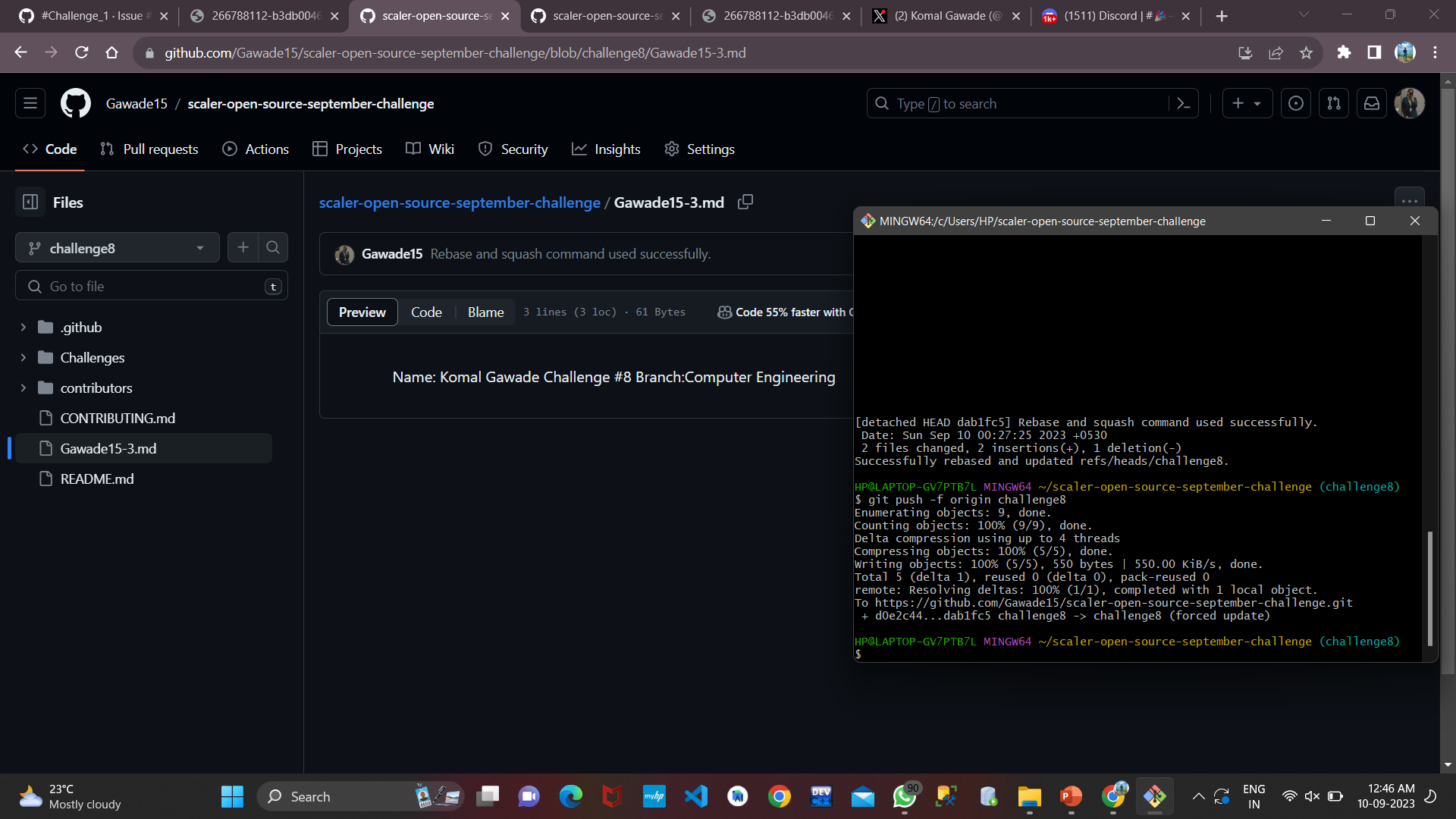 Challenge #1 Komal Gawade · Issue #349 · scaleracademy/scaler-open-source-september-challenge ...