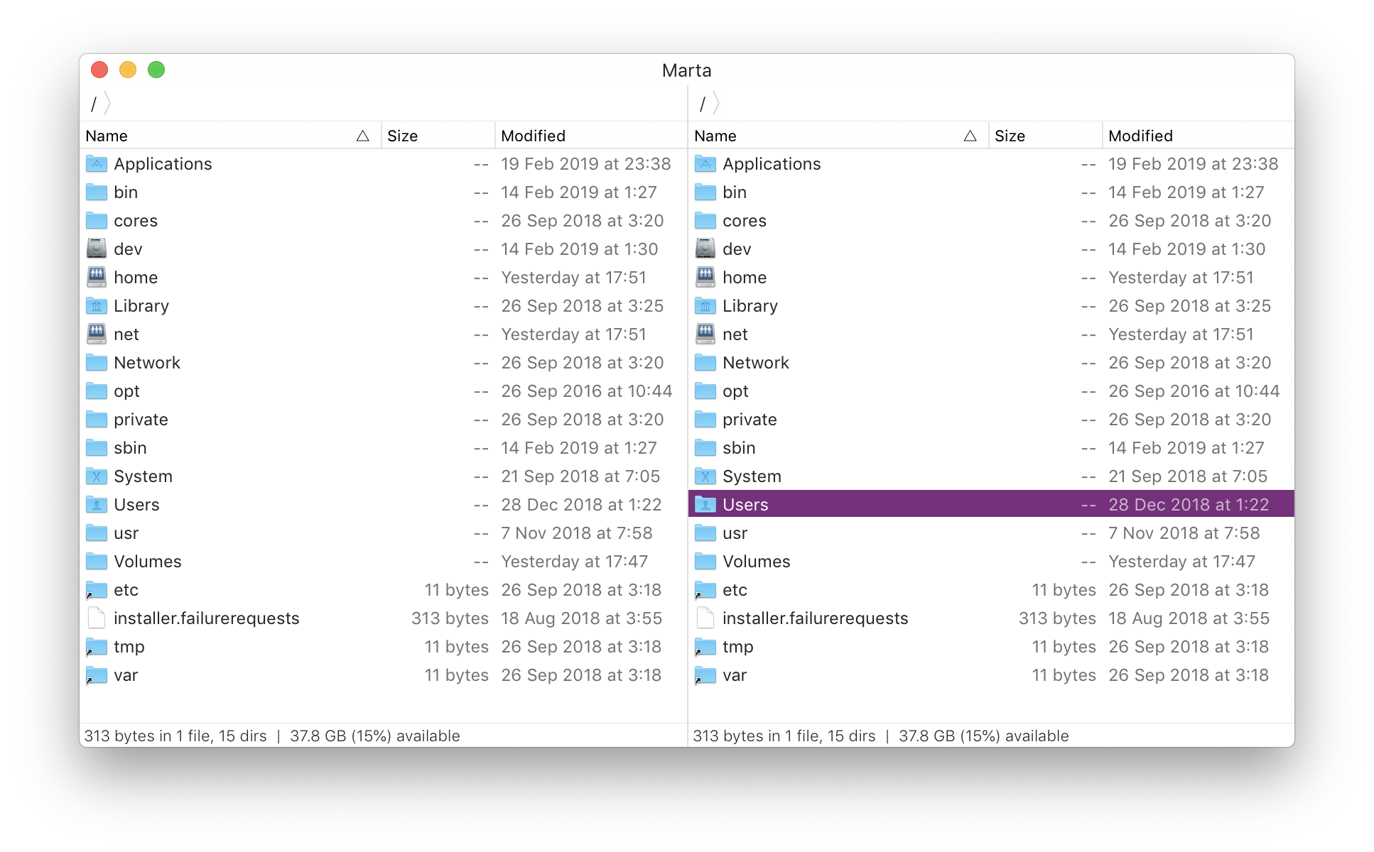 useAlternateColor true breaks everything · Issue #508 · marta-file-manager/marta-issues · GitHub
