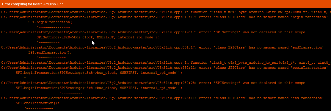 I have a problem compiling with SED1520 · Issue #1990 · olikraus/u8g2 · GitHub