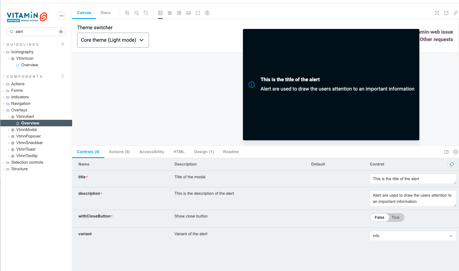 Bugvtmncss Critical Visual Regression For Alert Component · Issue 1161 · Decathlonvitamin