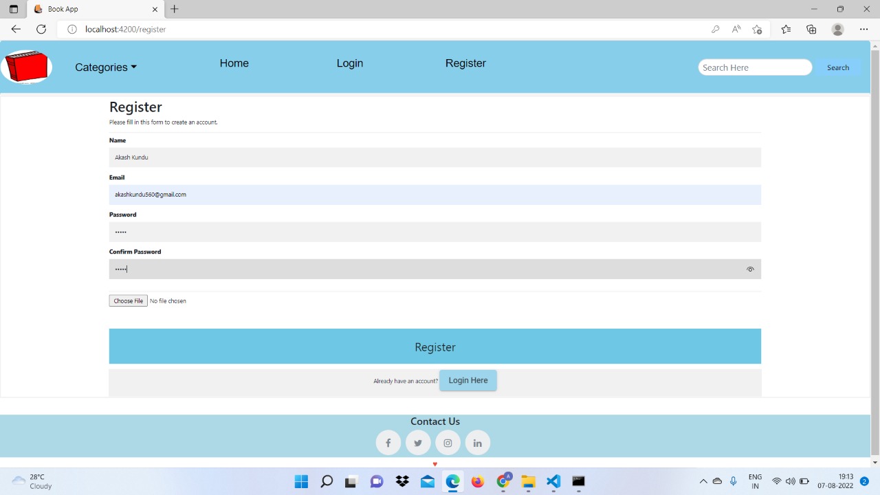 GitHub - AkashKundu2411/Book-App: Book App using Angular