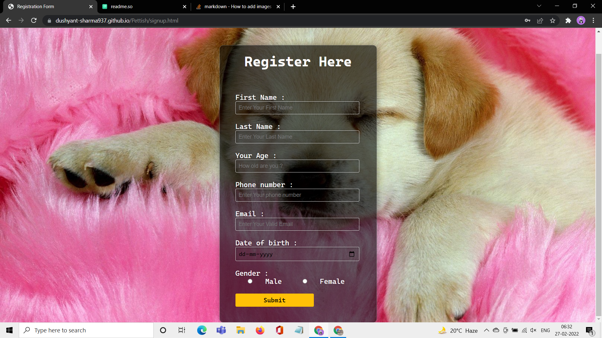 GitHub - dushyant-sharma937/Pettish-Website: This repository includes website and an app of our ...