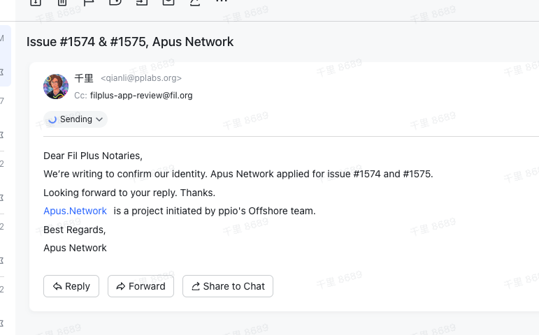 [DataCap Application] Apus Network [1/2] · Issue #1574 · filecoin-project/filecoin-plus-large ...