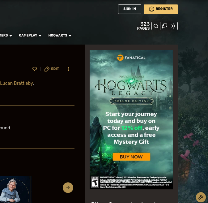 hogwarts-legacy.fandom.com: ads · Issue #16674 · uBlockOrigin/uAssets · GitHub