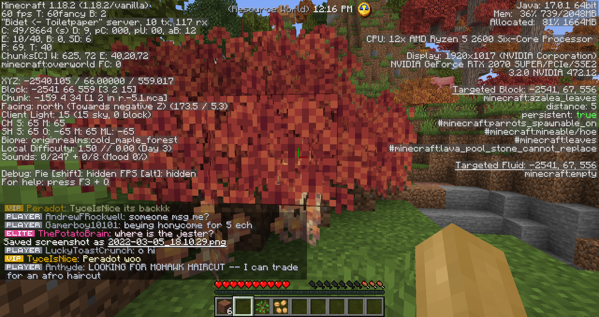 Custom leaves blocks! (The real solution!) · Issue #1522 · PluginBugs/Issues-ItemsAdder · GitHub