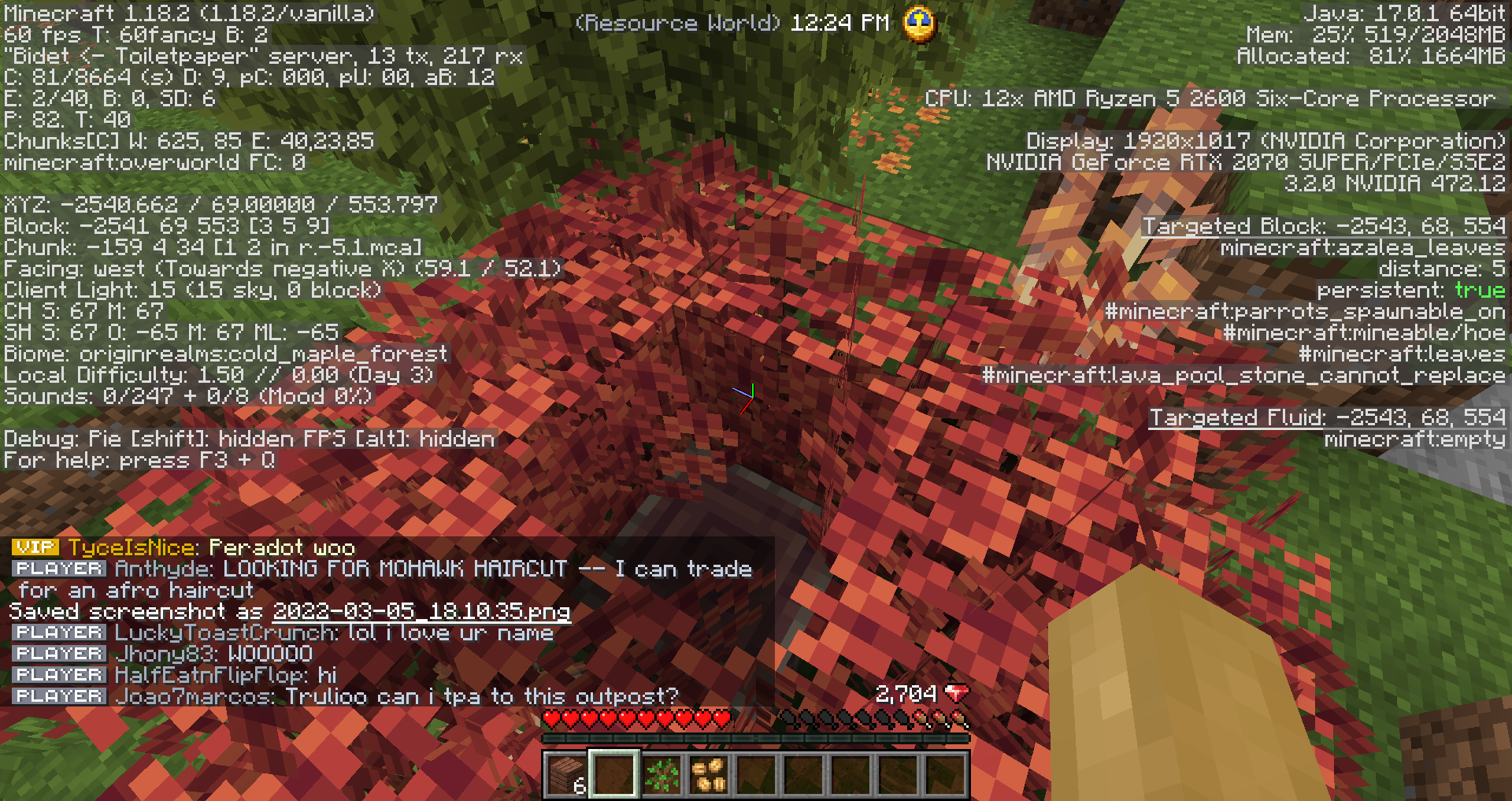 Custom leaves blocks! (The real solution!) · Issue #1522 · PluginBugs ...