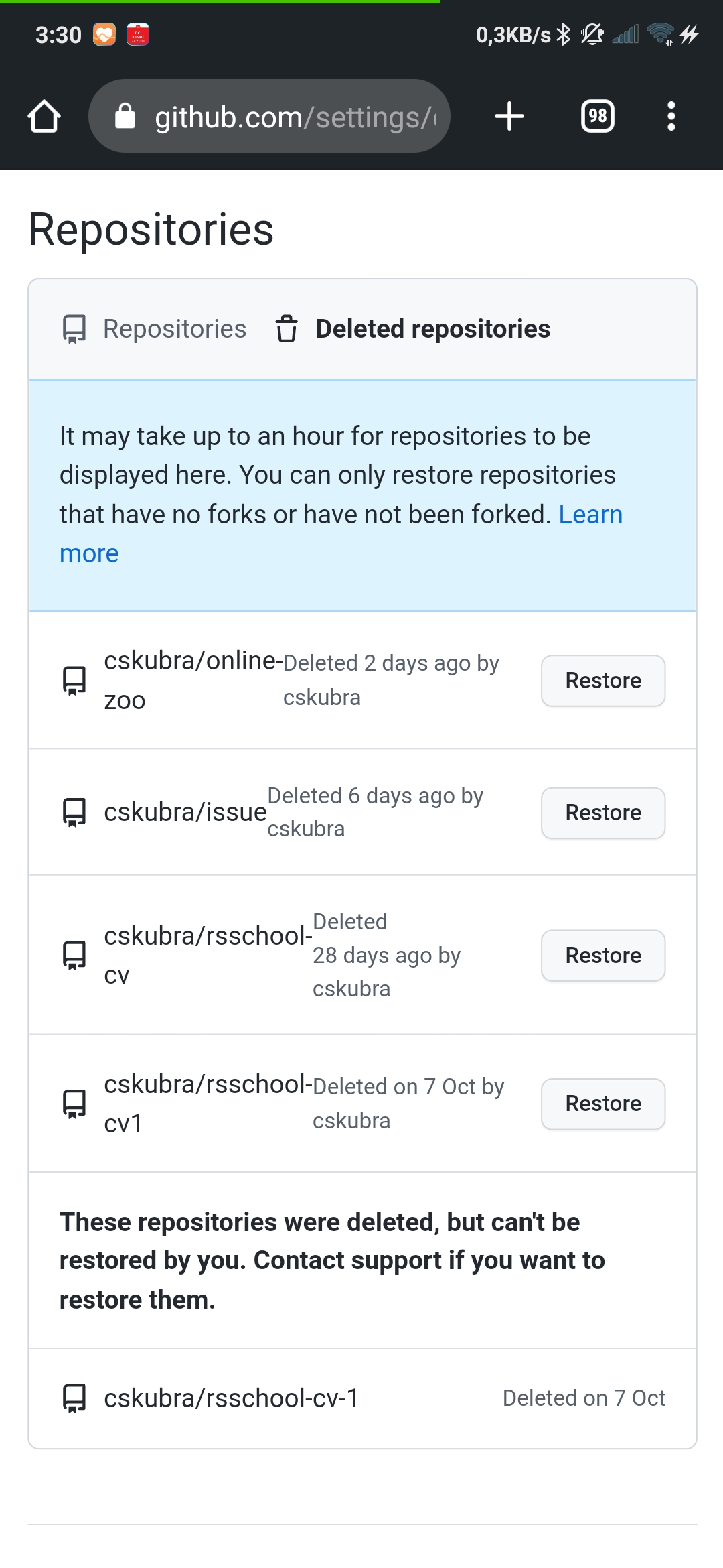 Cvhtml Css And Git En Failed Requirements No Indexhtml File Status 404 · Issue