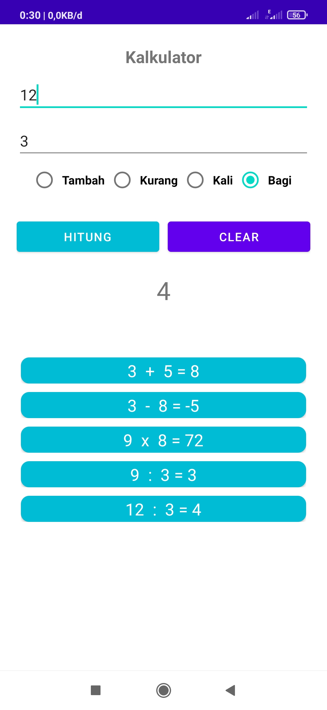 GitHub - SamuelAndrey/PPB-Kalkulator-2: Tugas PPB kalkulator bagus -> tugas setelah uts