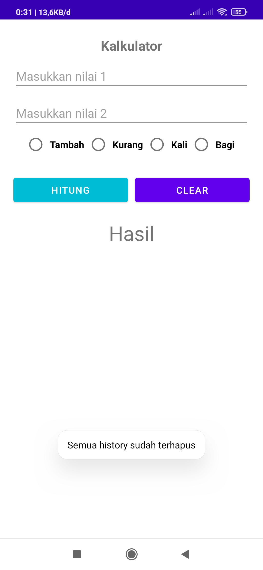 GitHub - SamuelAndrey/PPB-Kalkulator-2: Tugas PPB kalkulator bagus -> tugas setelah uts