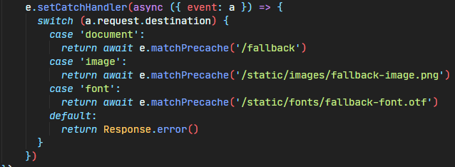 Fallback on fetch when both network and cache not available · Issue #2566 · GoogleChrome/workbox ...