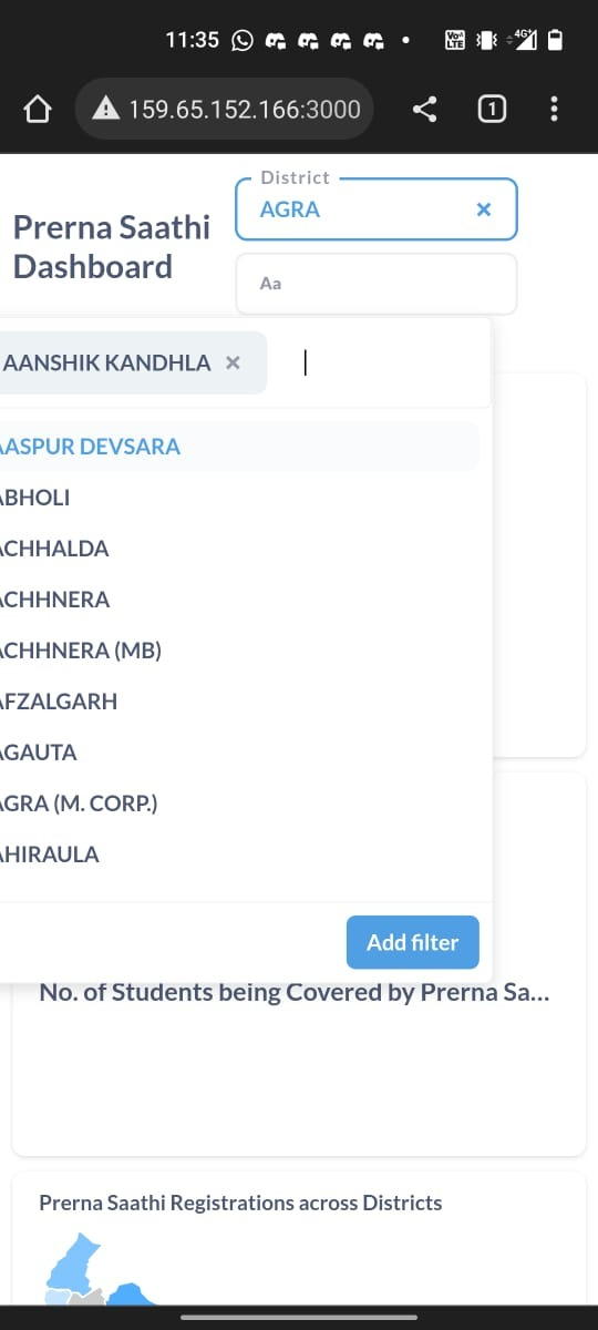 Requirements for Q3 2022 - Samagra-Development/metabase GitHub Wiki