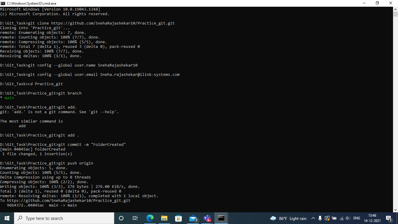 GitHub - SnehaRajashekar10/Practice_git
