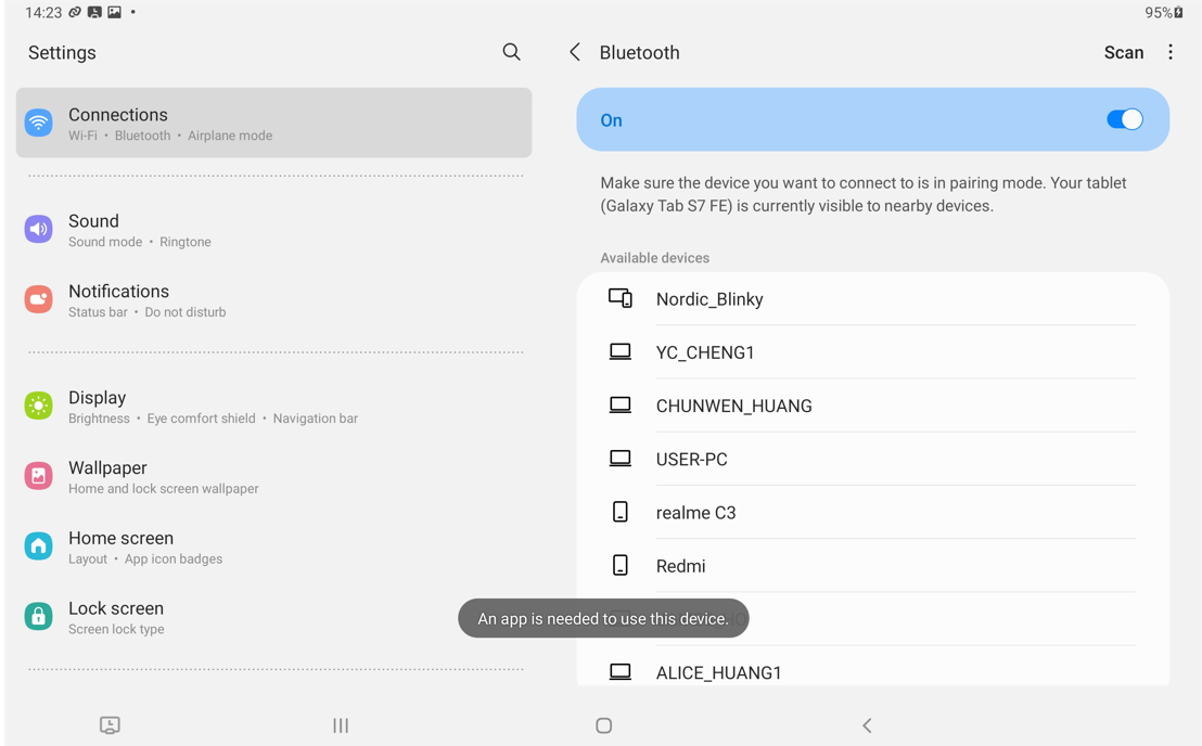 android System BLE Connect · Issue #159 · NordicSemiconductor/Android-nRF-Connect · GitHub