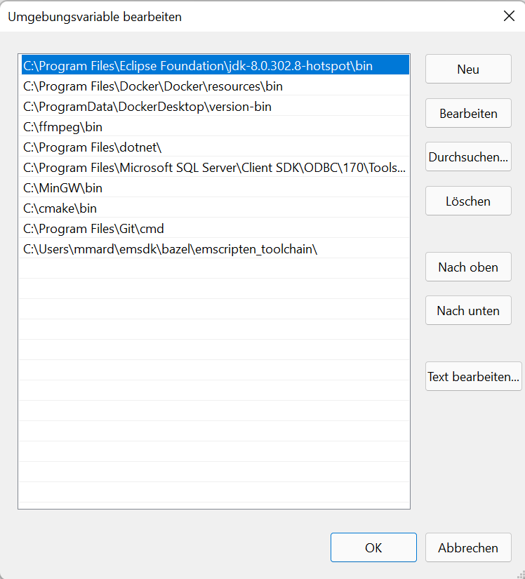 Problems Building WASM · Issue #2 · fraunhoferhhi/vvdecWebPlayer · GitHub