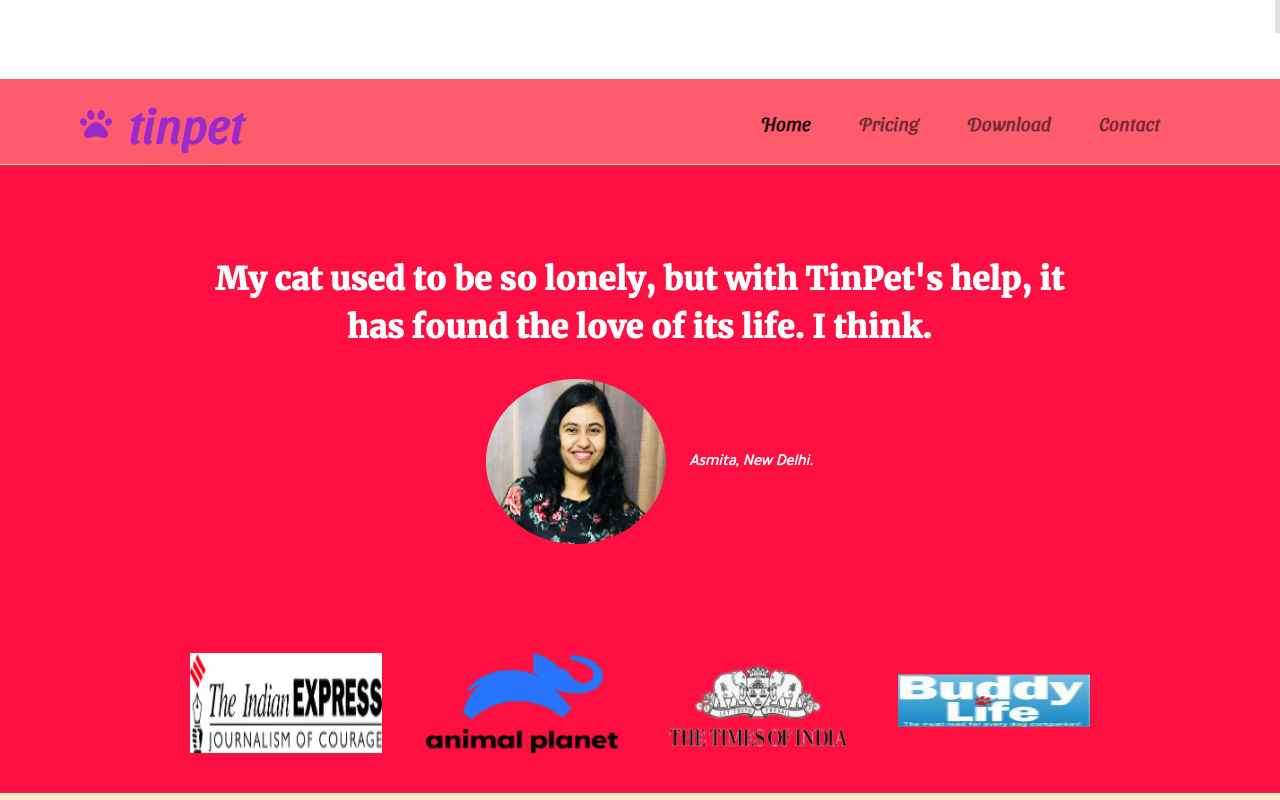 GitHub - Asmi1710/tinpet: A new age tinder website for pets