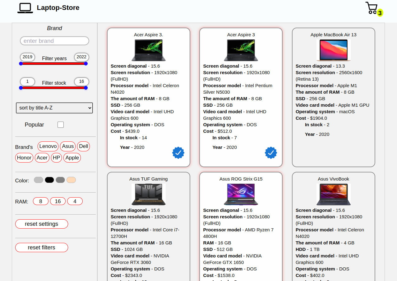 GitHub - Kornull/Online-store
