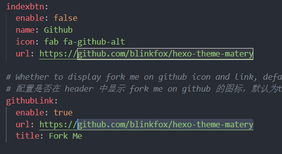 关于banner下和header右侧的GitHub链接 · Issue #758 · blinkfox/hexo-theme-matery · GitHub