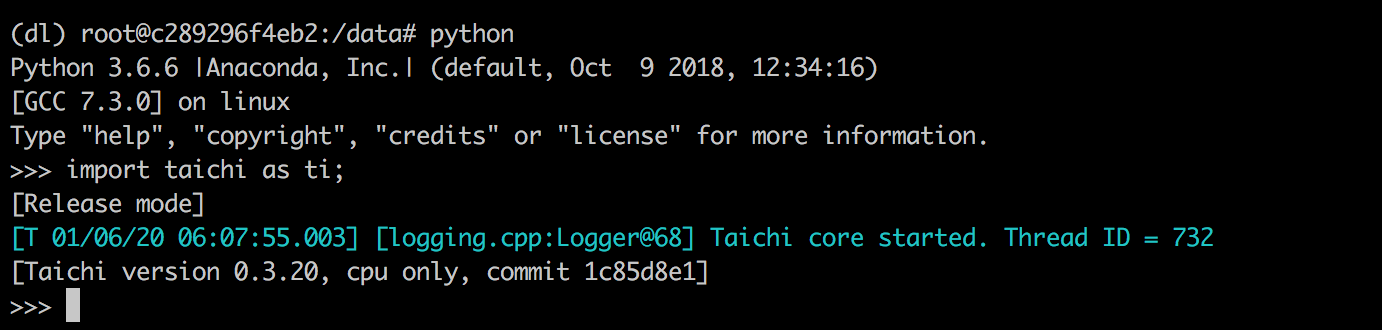 No module named 'taichi_core' · Issue #340 · taichi-dev/taichi · GitHub