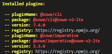 "zowe plugins validate" errors · Issue #858 · zowe/imperative · GitHub