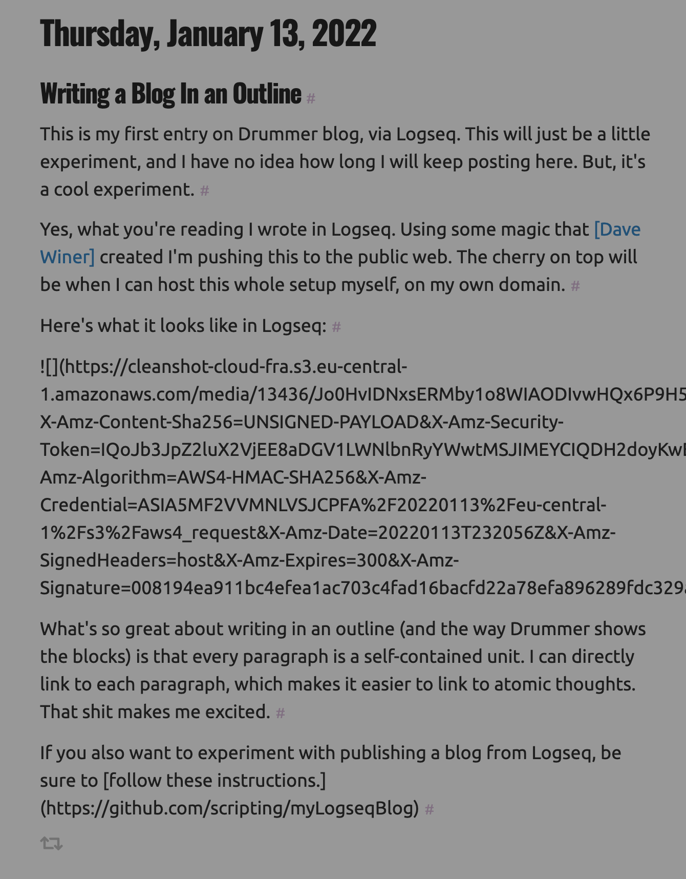 Markdown Links And Images Arent Rendered · Issue 3 · Scriptingmylogseqblog · Github