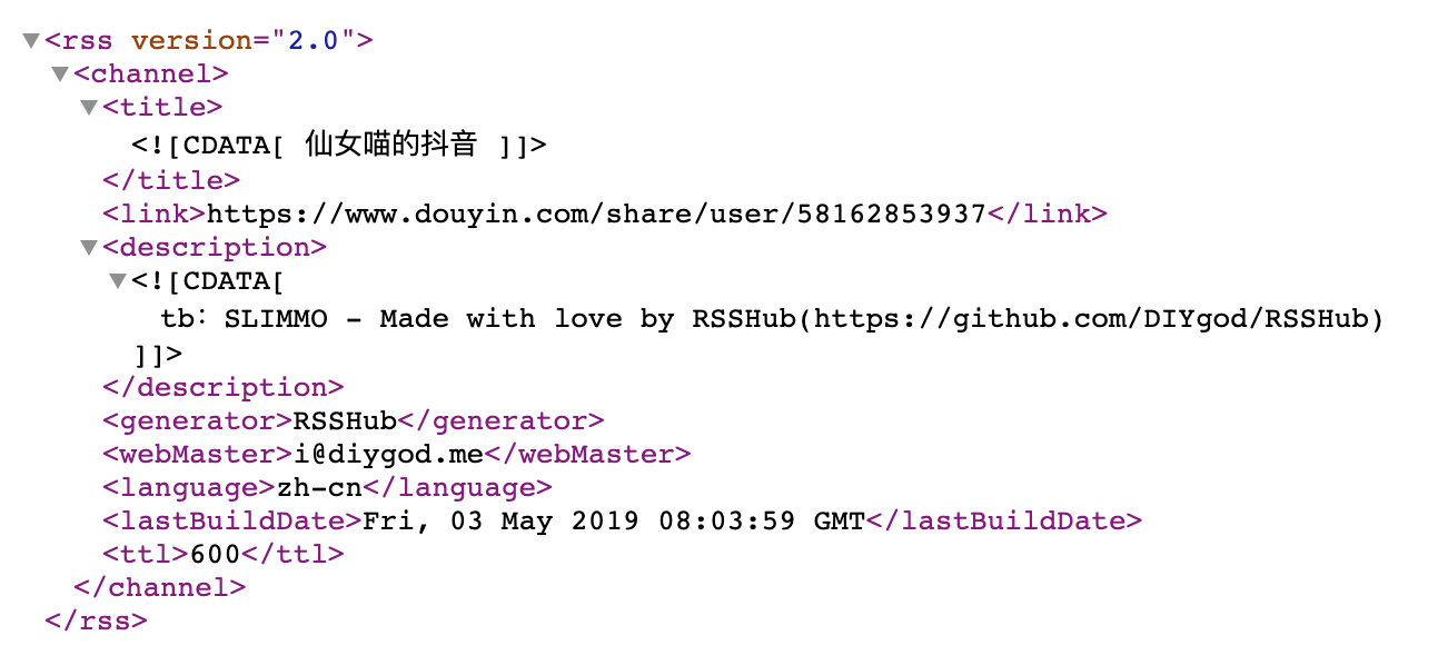 抖音无抓取内容 · Issue #2034 · DIYgod/RSSHub · GitHub