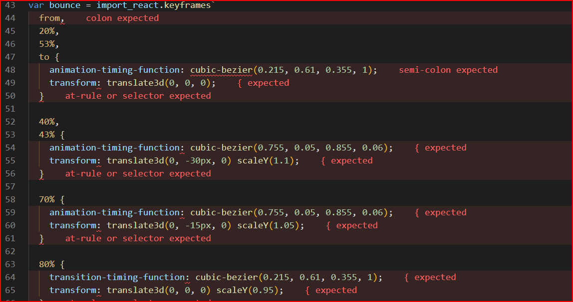 Facing issue during compilations · Issue #149 · awesome-reveal/react-awesome-reveal · GitHub