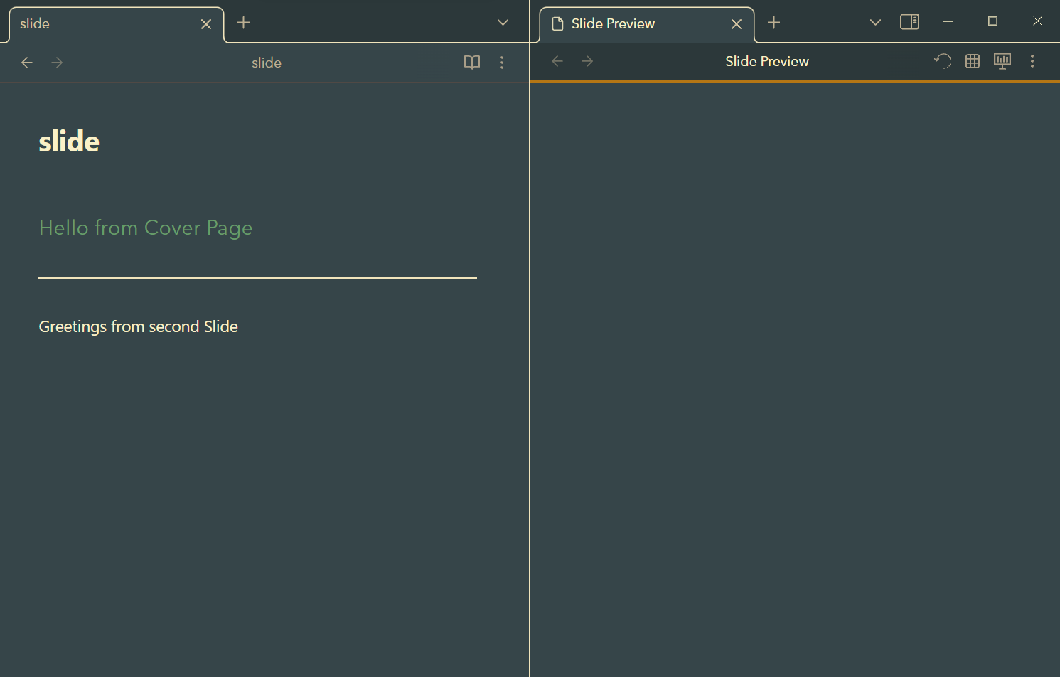 I can't see the preview of the slides even though I have a VPN on and can access github · Issue ...