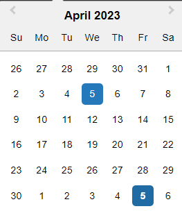 Selected day is highlighted on all months · Issue #4015 · Hacker0x01/react-datepicker · GitHub