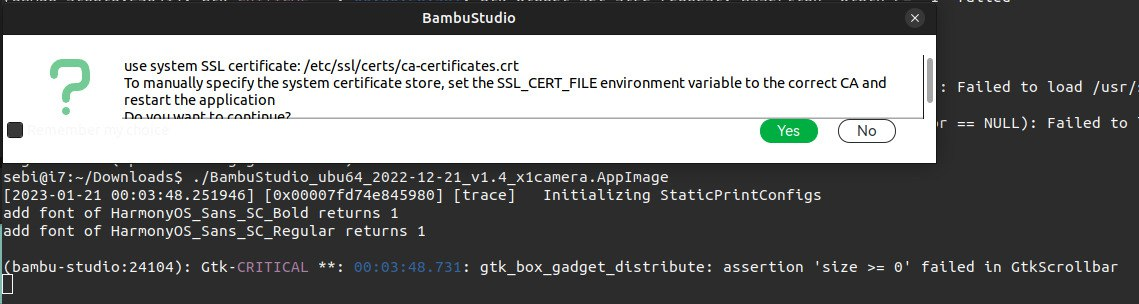 Segmentation Fault on Startup (With fix) · Issue #211 · SoftFever/OrcaSlicer · GitHub