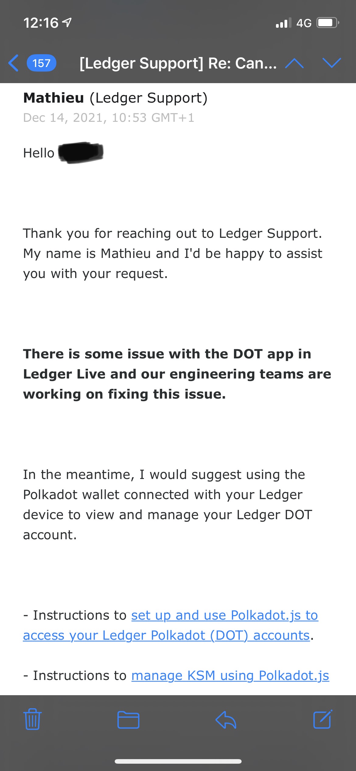Txn version not supported · Issue #110 · Zondax/ledger-polkadot · GitHub