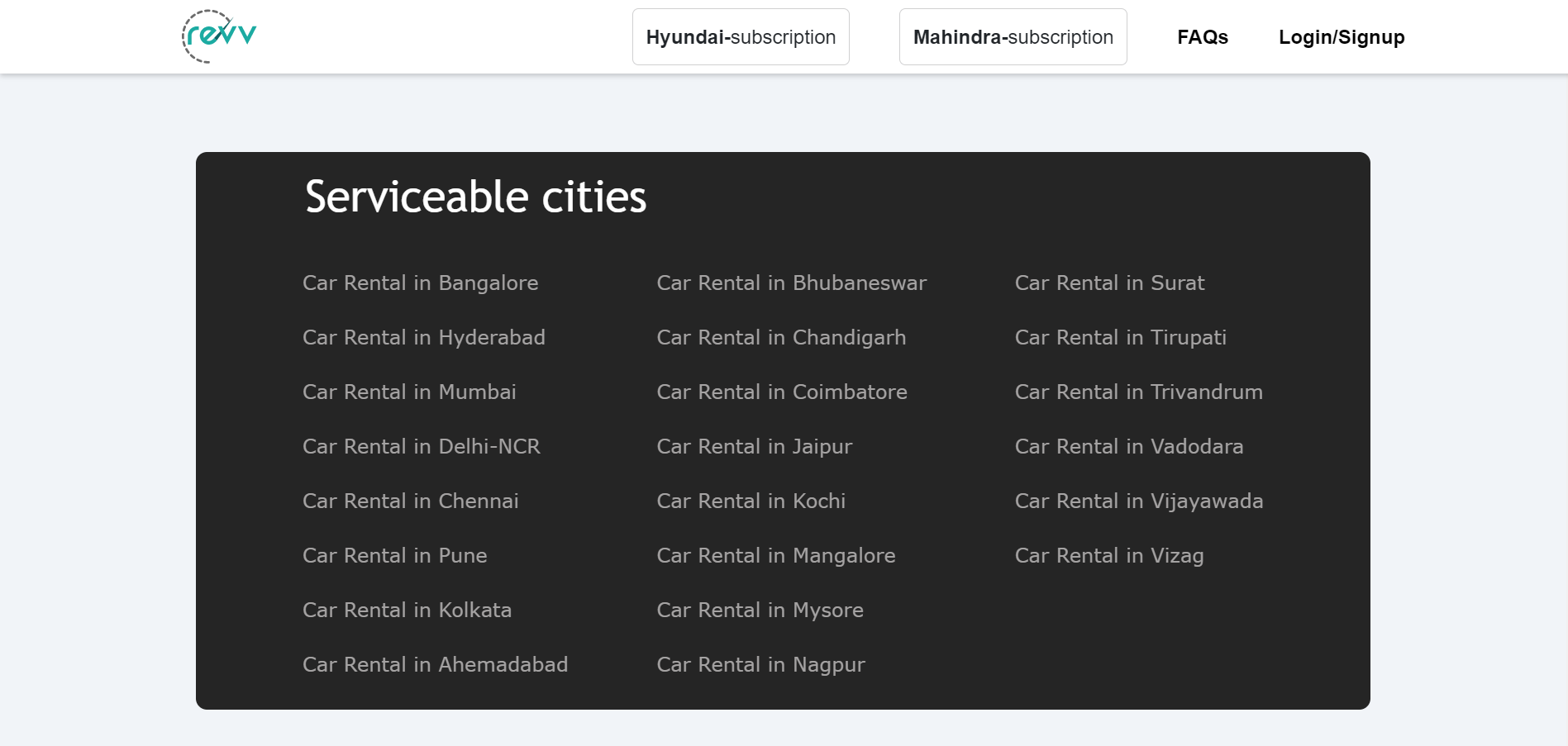 GitHub - prachisinghsherawat/Revv-Clone: A web application to rent four ...