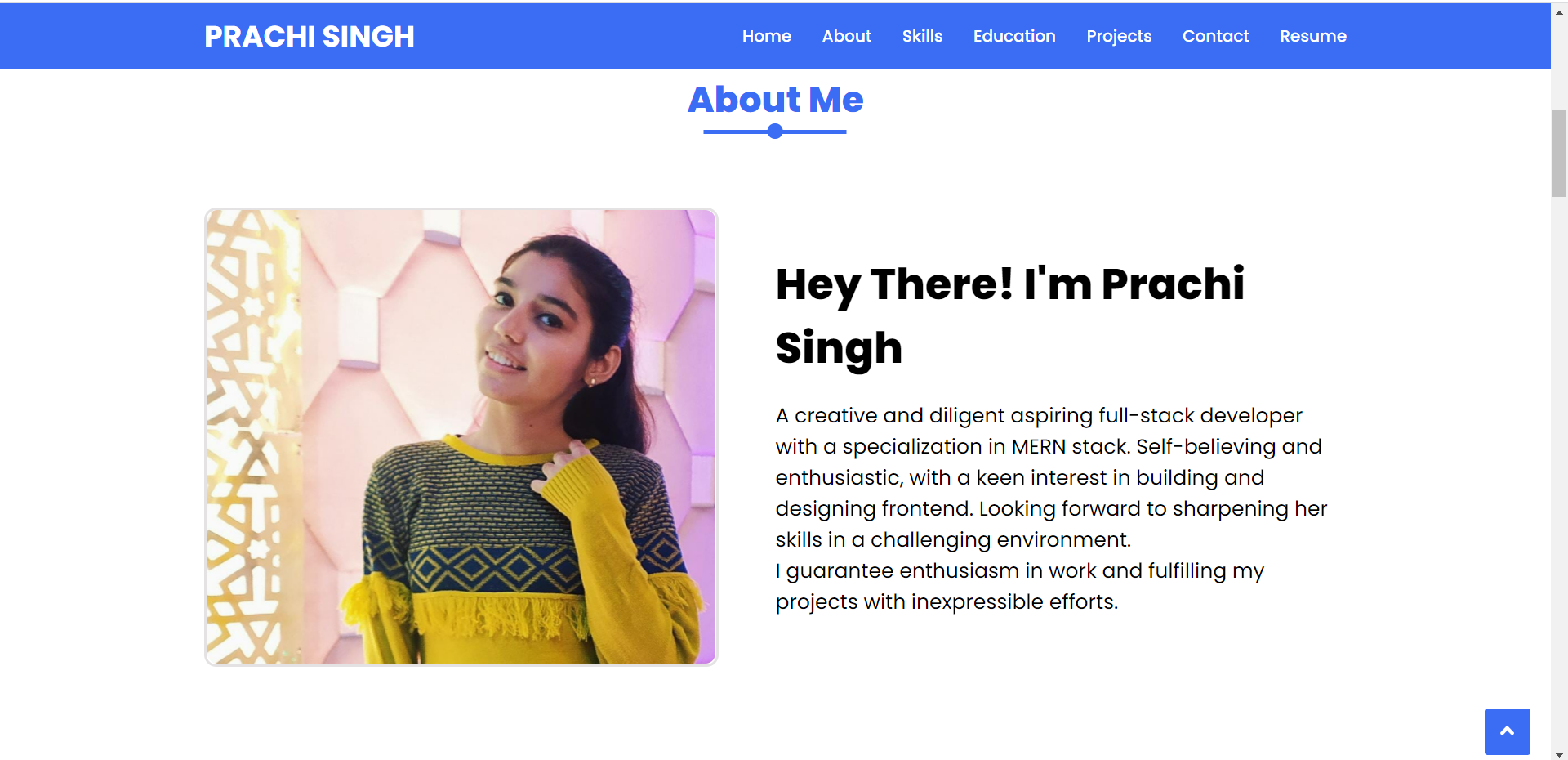 GitHub - prachisinghsherawat/My-Portfolio: Prachi Singh Sherawat ---- Portfolio ----- using ...