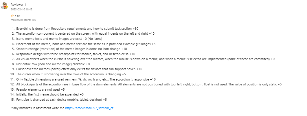 Cross-Check "Css Bayan" - 'KramnKat' · Issue #863 · rolling-scopes-school/support · GitHub