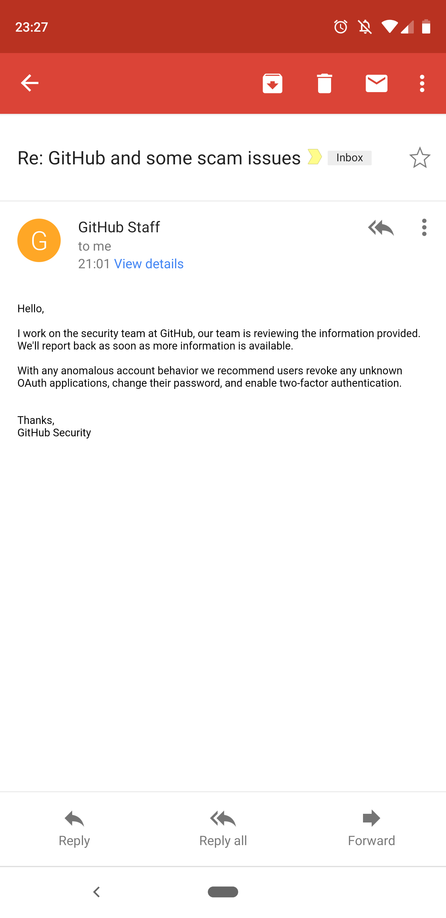 Spurious Oauth Access · Issue #2224 · k0shk0sh/FastHub · GitHub