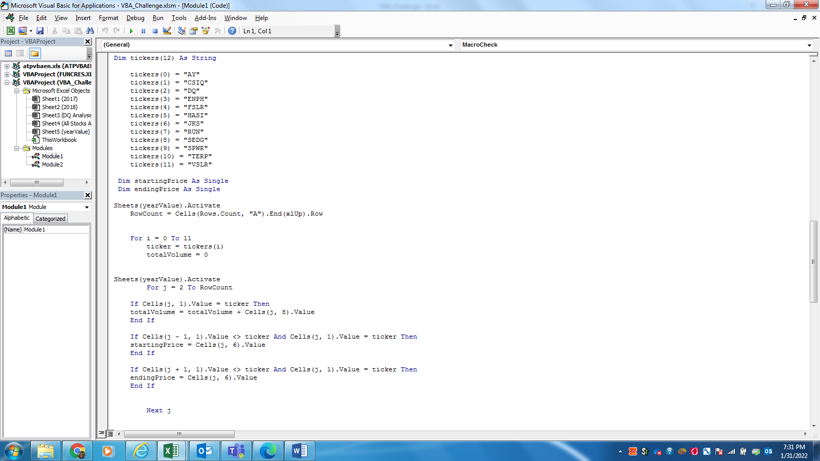 GitHub - JLUISGARRIDO/stocks-analysis: VBA tools for stocks analysis