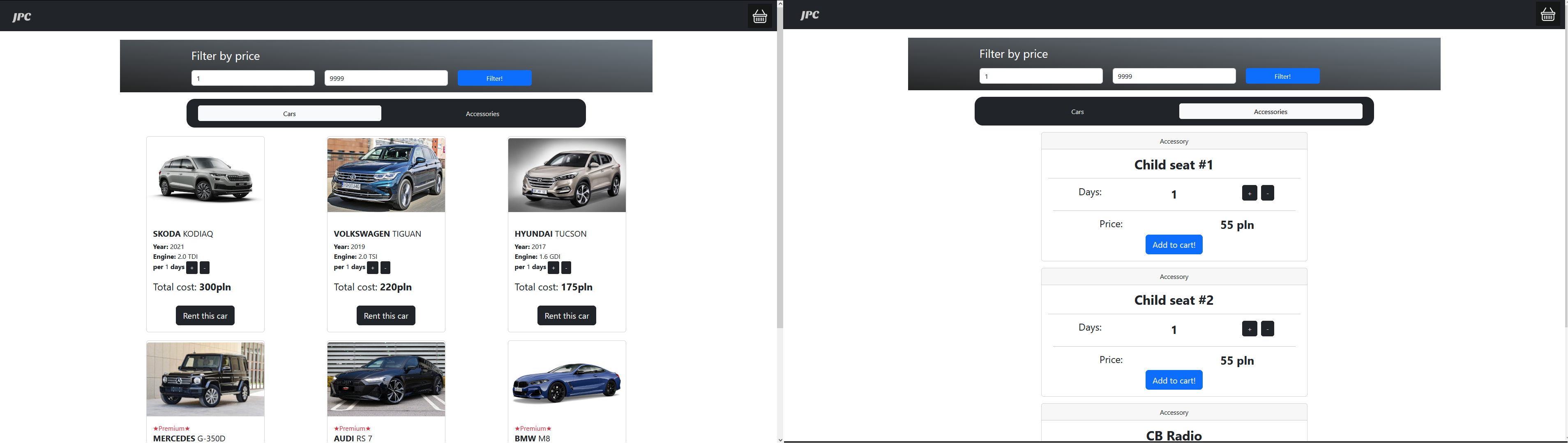 Github Kczmrzcar Rental Frontend Car Rental Project In React Typescript React Bootstrap