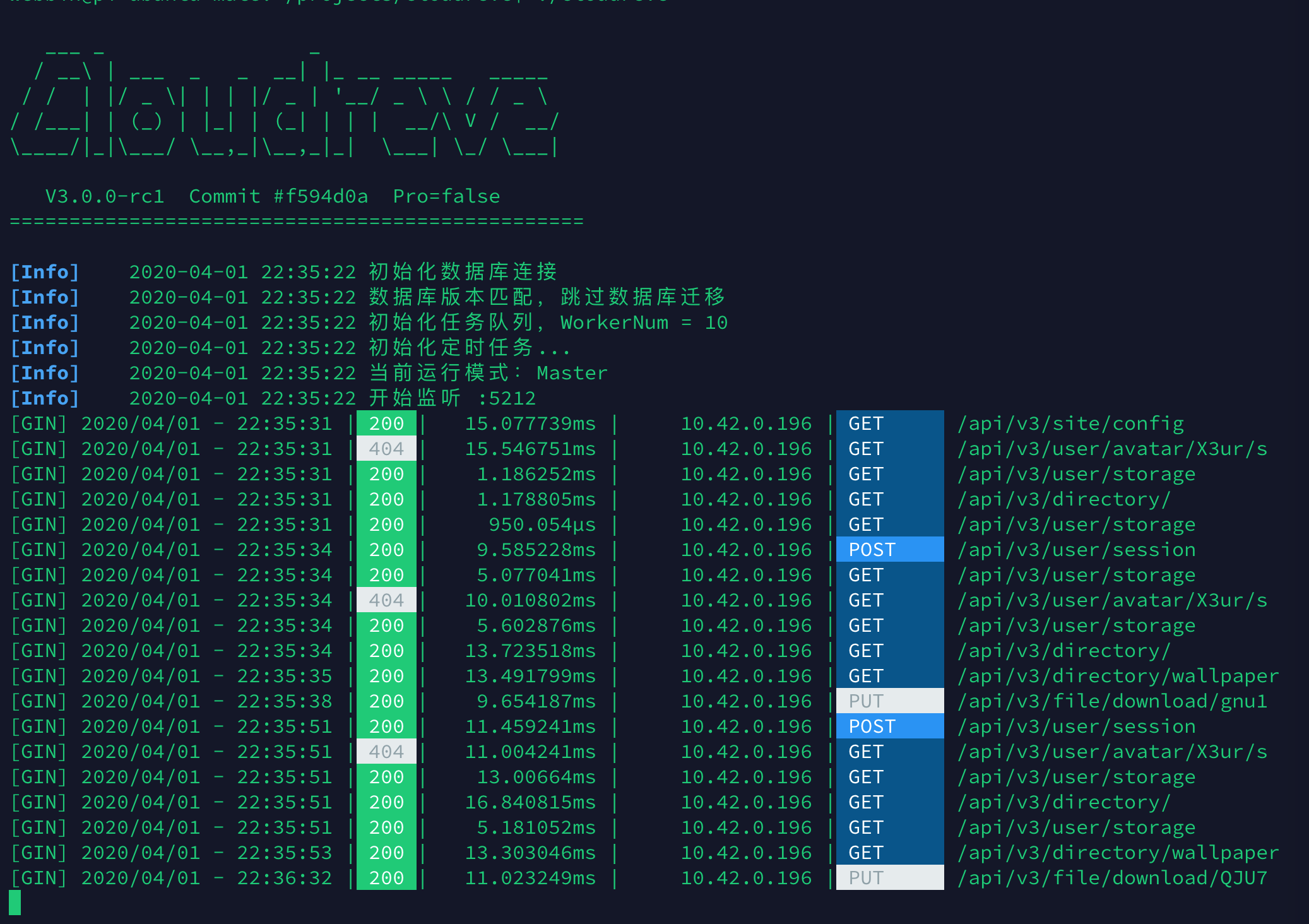 图片能够上传，但是下载失败 · Issue #283 · cloudreve/cloudreve · GitHub