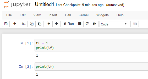 Cannot Use tf as a variable in Jupyter Lab · Issue #8447 · jupyterlab/jupyterlab · GitHub