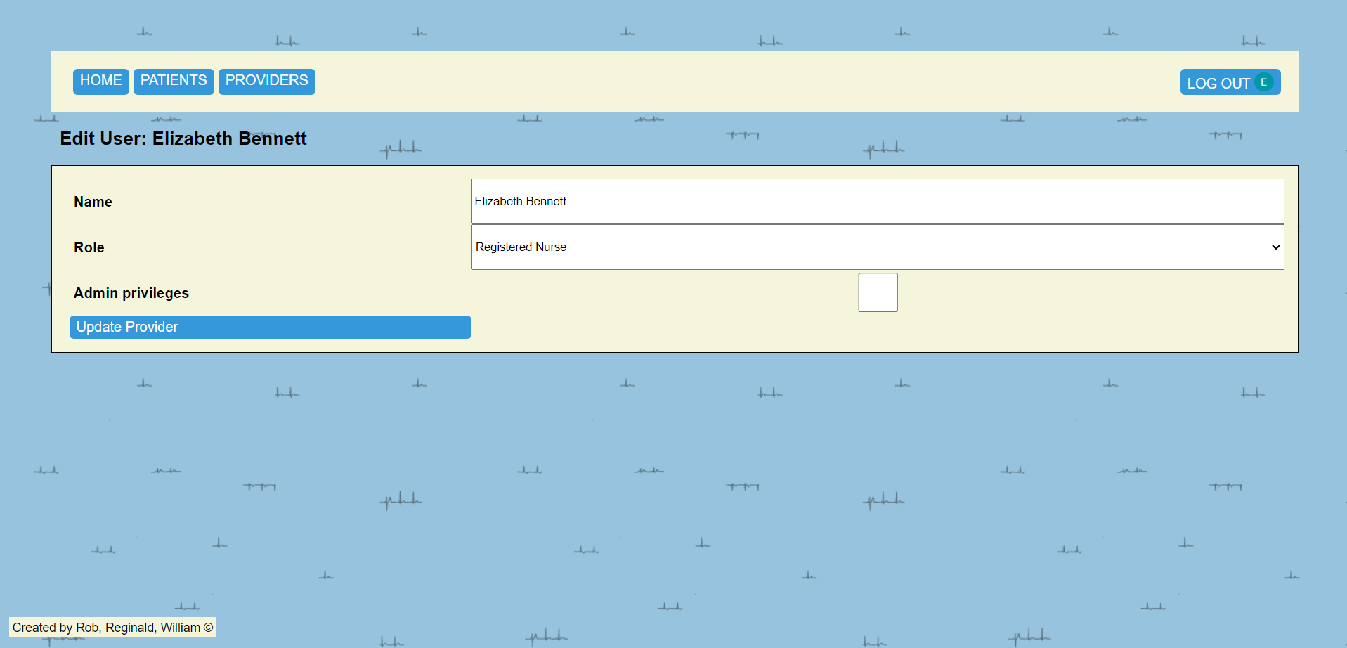 GitHub - william-hu-codes/electronic-medical-record: SEIR Project 2