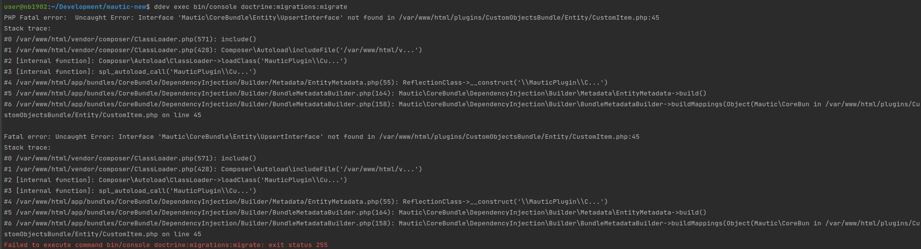 UpsertInterface and UpsertTrait are missed · Issue #288 · acquia/mc-cs-plugin-custom-objects ...
