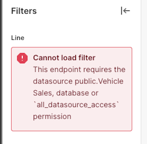 Guest user (embedded) doesn't get access to datasets used only in dashboard filters · Issue ...