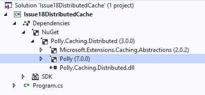 Sample code in Readme not working PolicyRegistry() · Issue #18 · App-vNext/Polly.Caching ...