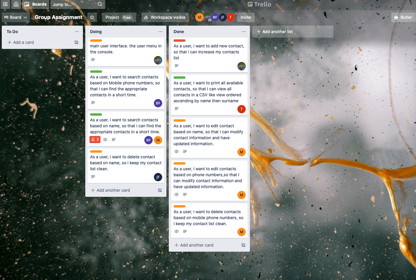 GitHub - Teleejr/AddressBook: Class project creating an address book ...